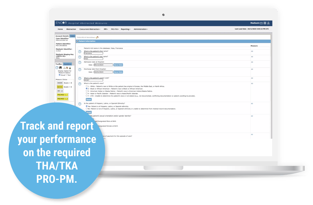 The Complete PRO-PM Reporting Module | Powered by Medisolv